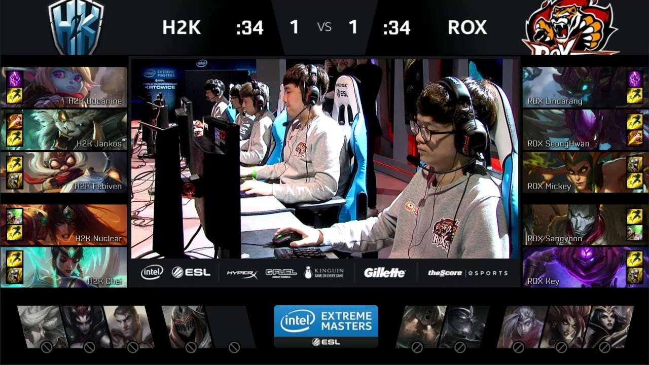 H2K vs ROX Game 3 Highlights - ROX TIGERS vs. H2K - Group A Winners ...