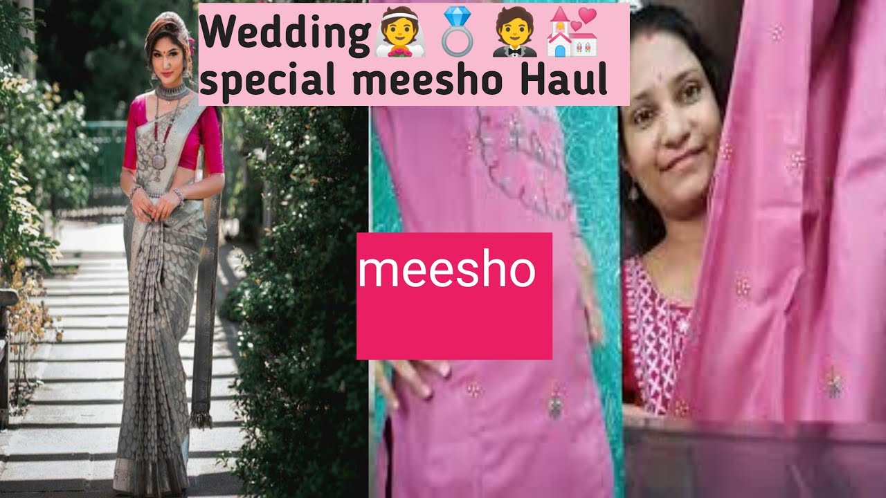 meesho sari🥻 kurta set haul💃 meesho summer🌞🏖️ special haul - YouTube