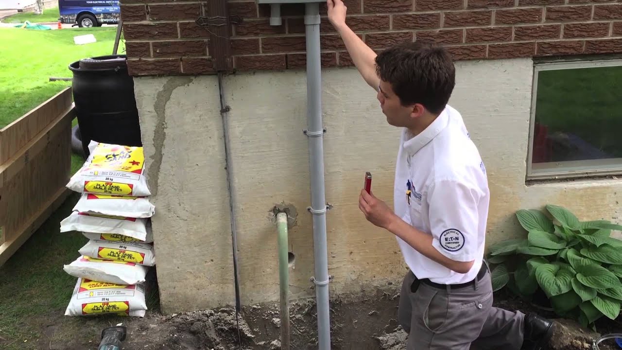 Relocating the Electricity Meter (Smart Meter) - YouTube