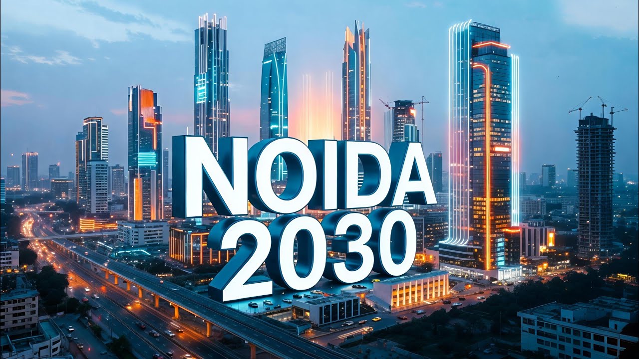 upcoming projects on noida expressway | noida future 2030 #sparklife ...