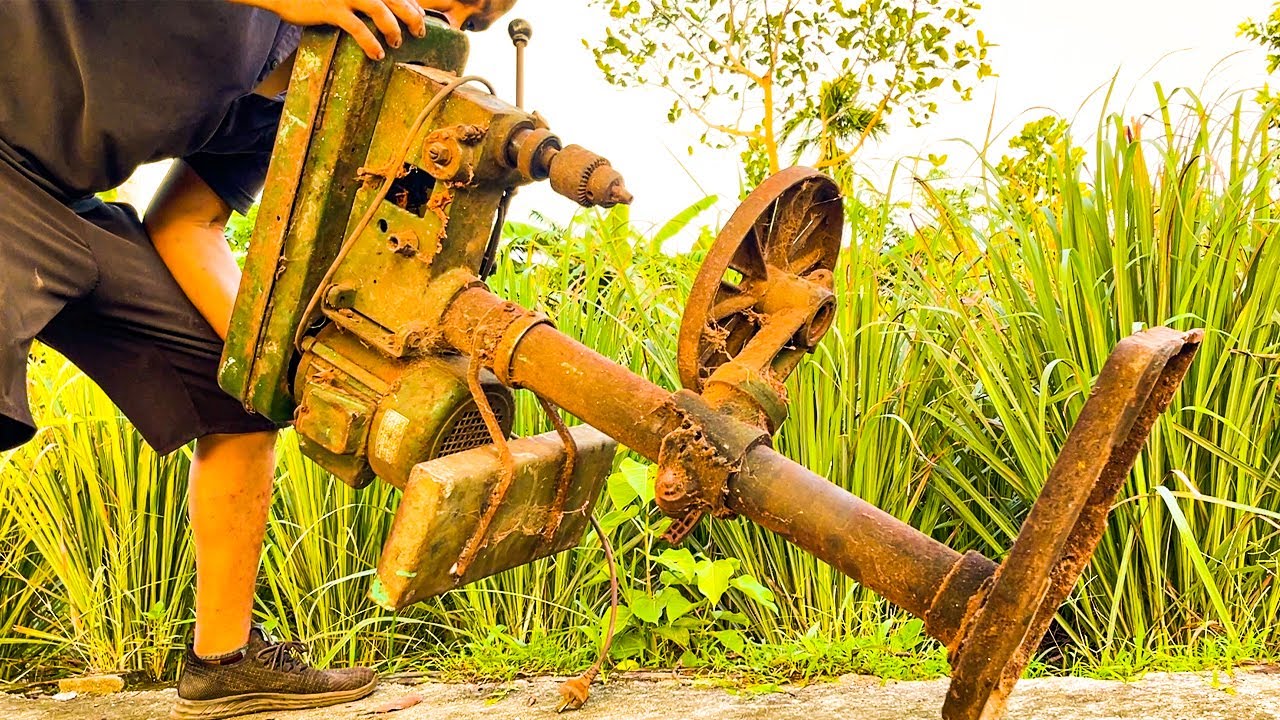 The Magic Hands Of The Craftsman // Restore And Repair Old Bench ...