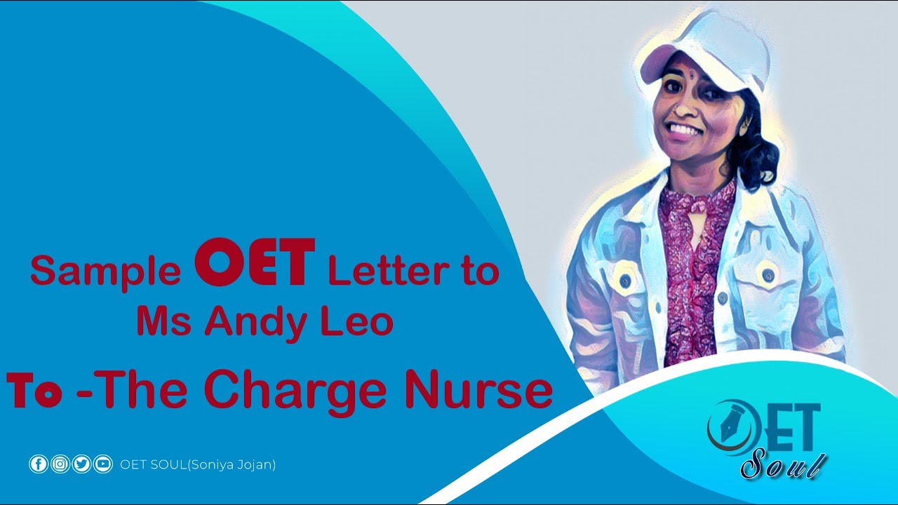 Sample OET letter case note with Sample Answer-Ms Andy Leo - A letter ...