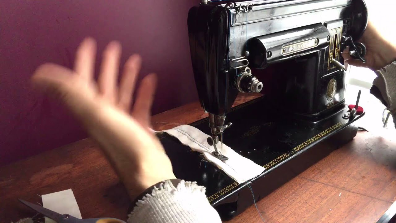 Singer 301A Sewing Machine Fully Restored - YouTube