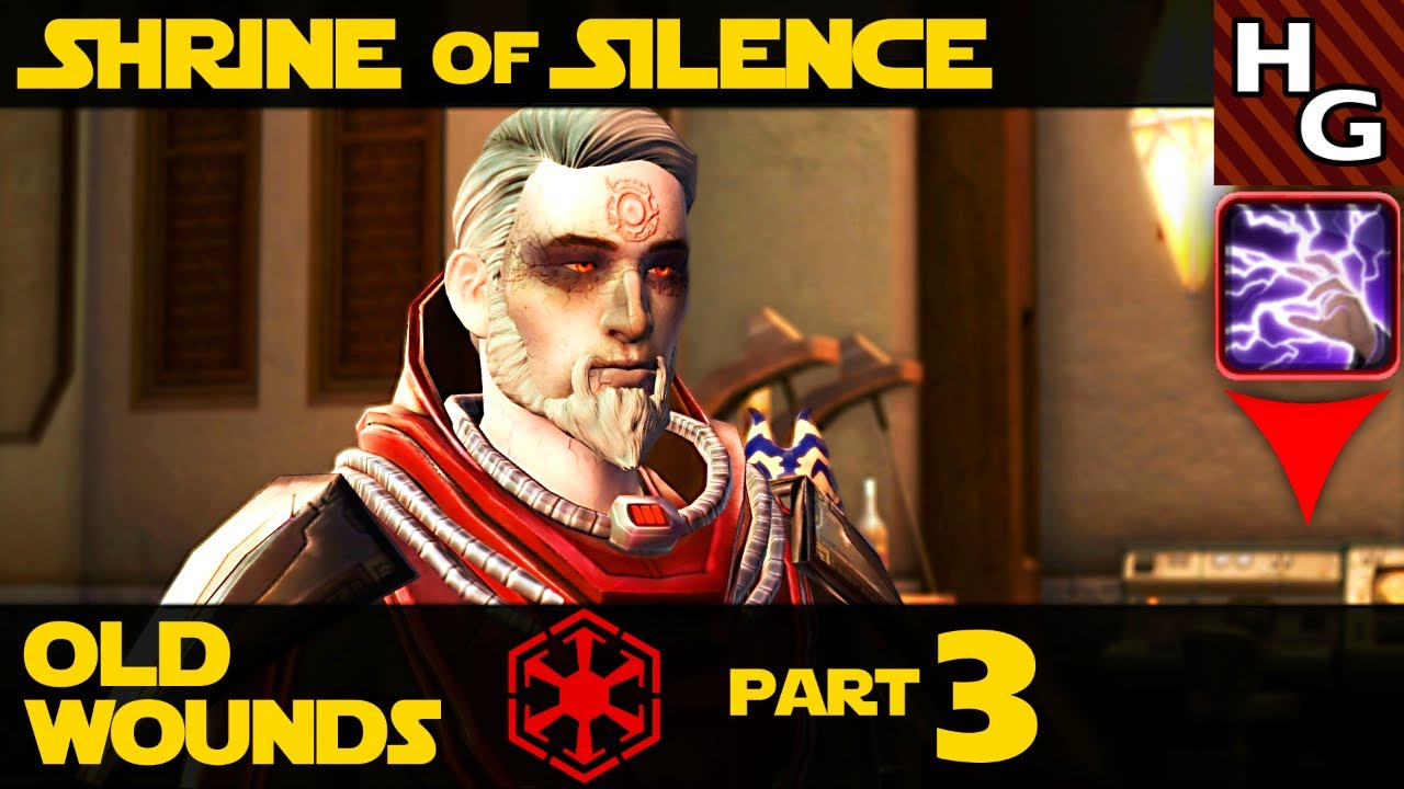 SWTOR Old Wounds (Part 3) Shrine of Silence Sith Inquisitor [DS Male ...