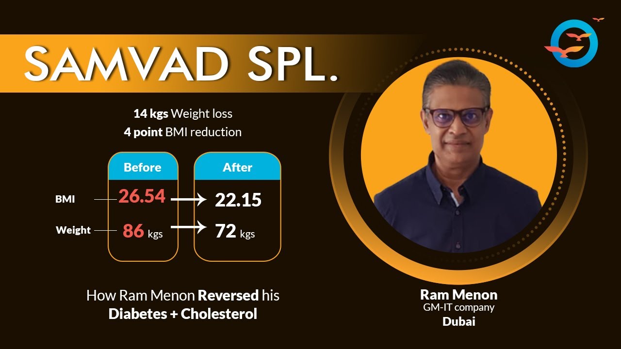 How Ram Menon reversed his diabetes + cholesterol | FFD - YouTube