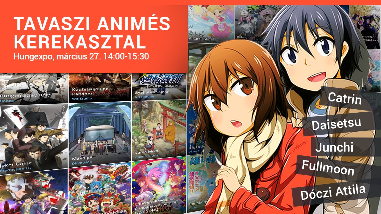 2016 Tavaszi MondoCon - Anime kerekasztal (részlet) - YouTube