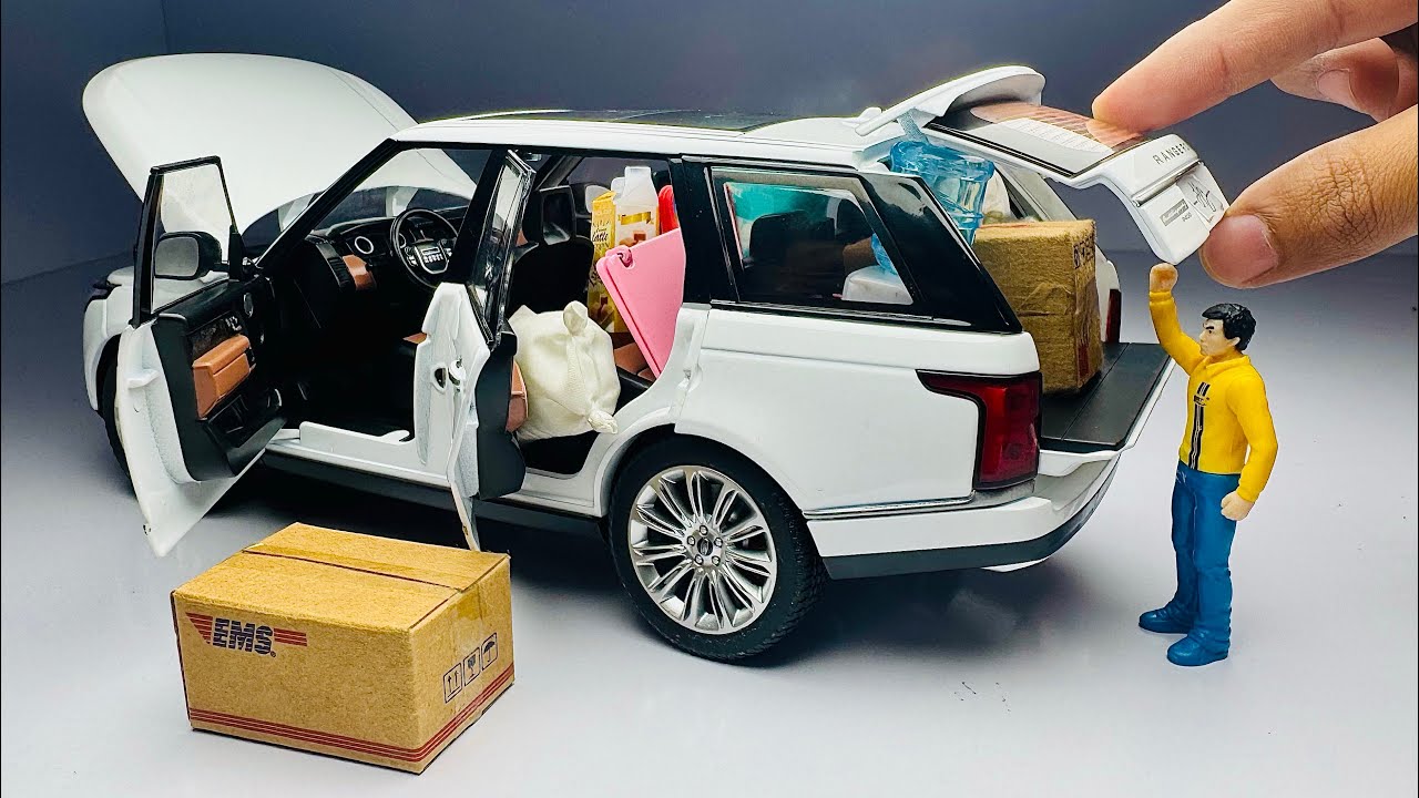 Most Realistic Diecast Model Car Unboxing Land Rover Range Rover 1/18 ...