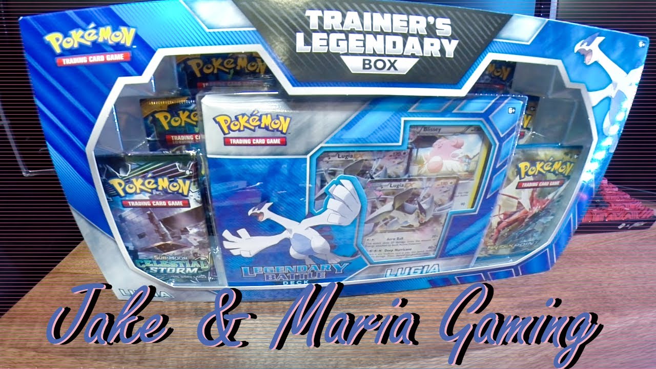Lugia And Ho-Oh Trainer's Legendary Box - YouTube