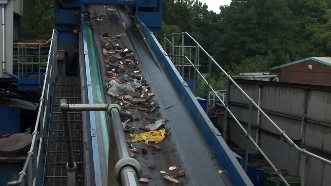 Orthos Projects Ltd. - Skip Waste Sorting Plant - YouTube