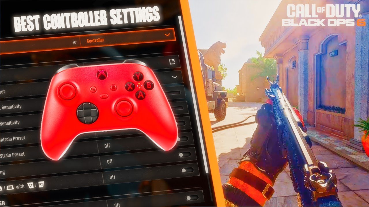 What are the BEST CONTROLLER SETTINGS for BLACK OPS 6? 🤔 - YouTube