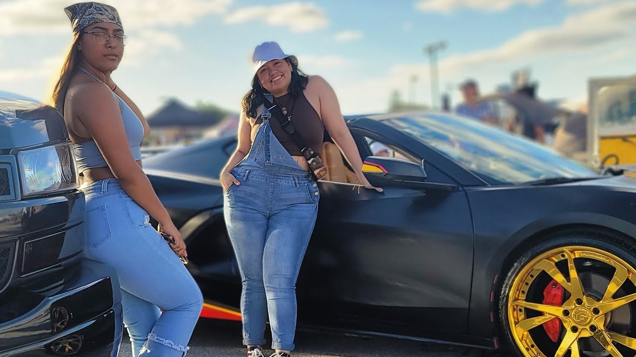 NO MORE MIAMI CAR SHOWS FOR ME! IG MODELS EVERY WHERE. - YouTube