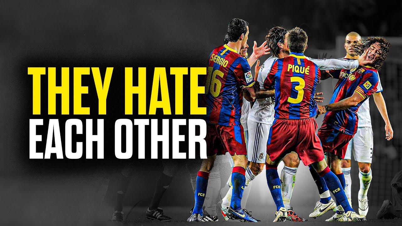 The Top 5 Most HEATED Rivalries In Football History - YouTube