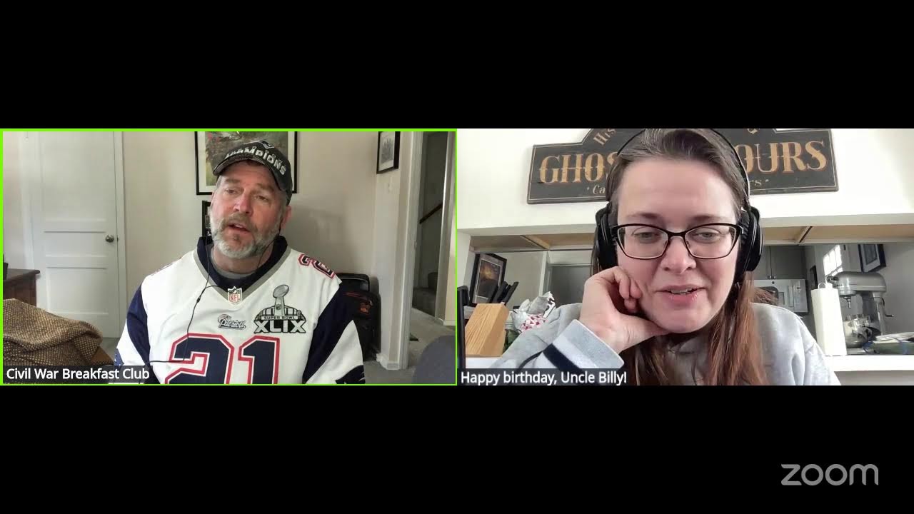 Civil War Breakfast Club's Zoom Meeting - YouTube