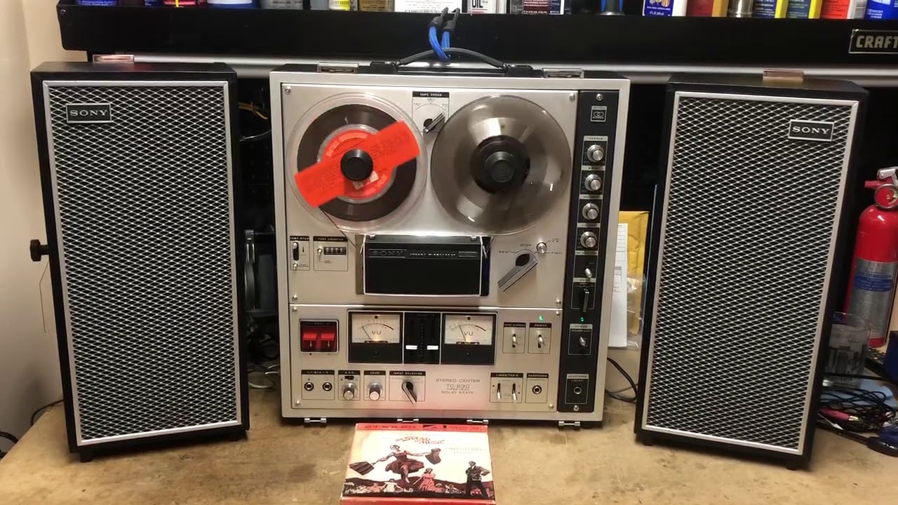 Sony TC-630 Video 2 - YouTube