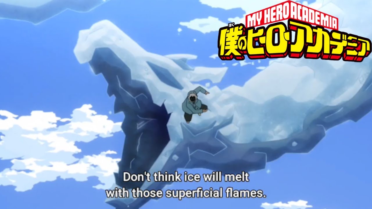 Getens Ice Dragon VS Dabi My Villain Academia - YouTube
