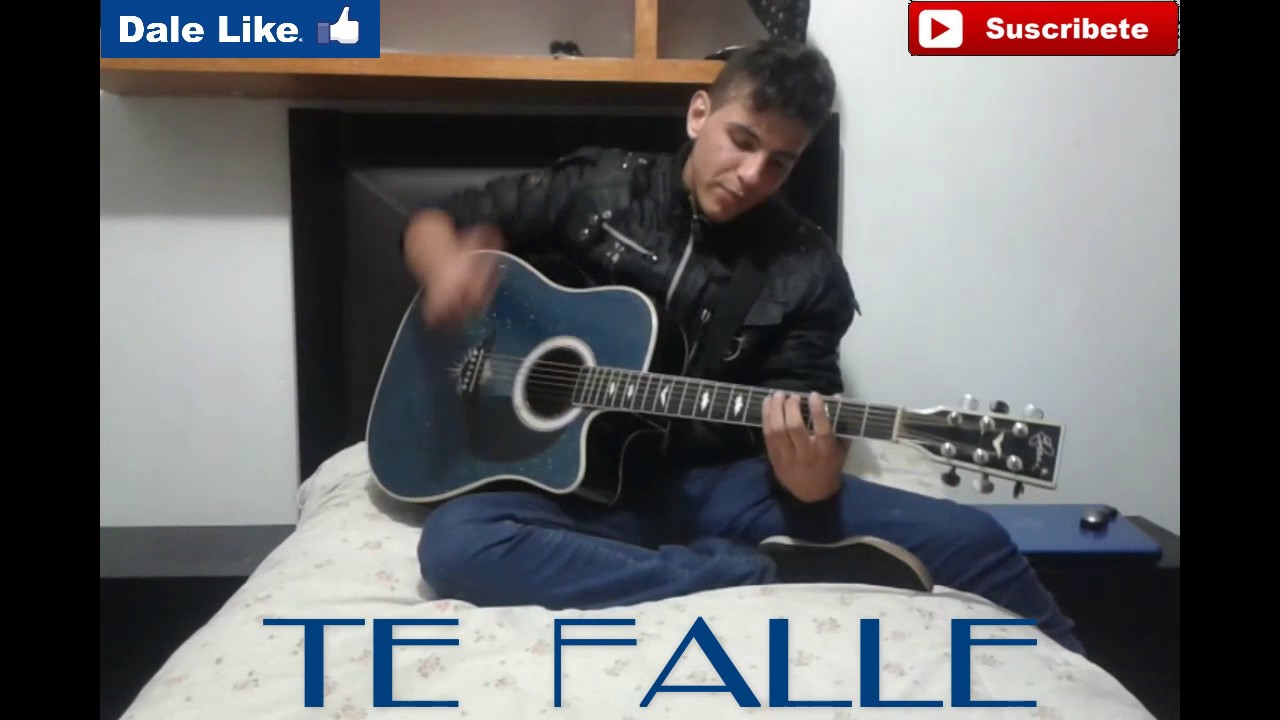 TE FALLE christian nodal-cover - YouTube