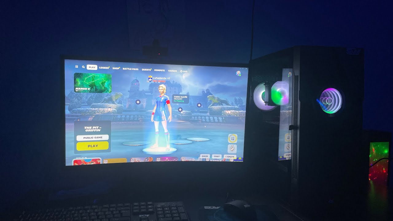 Unboxing SAAV T101 Vortex Gaming Pc (Fornite Settings) - YouTube