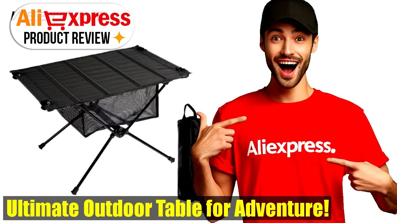 ULTIMATE Outdoor Adventure Companion! WESTTUNE Camping Folding Table ...