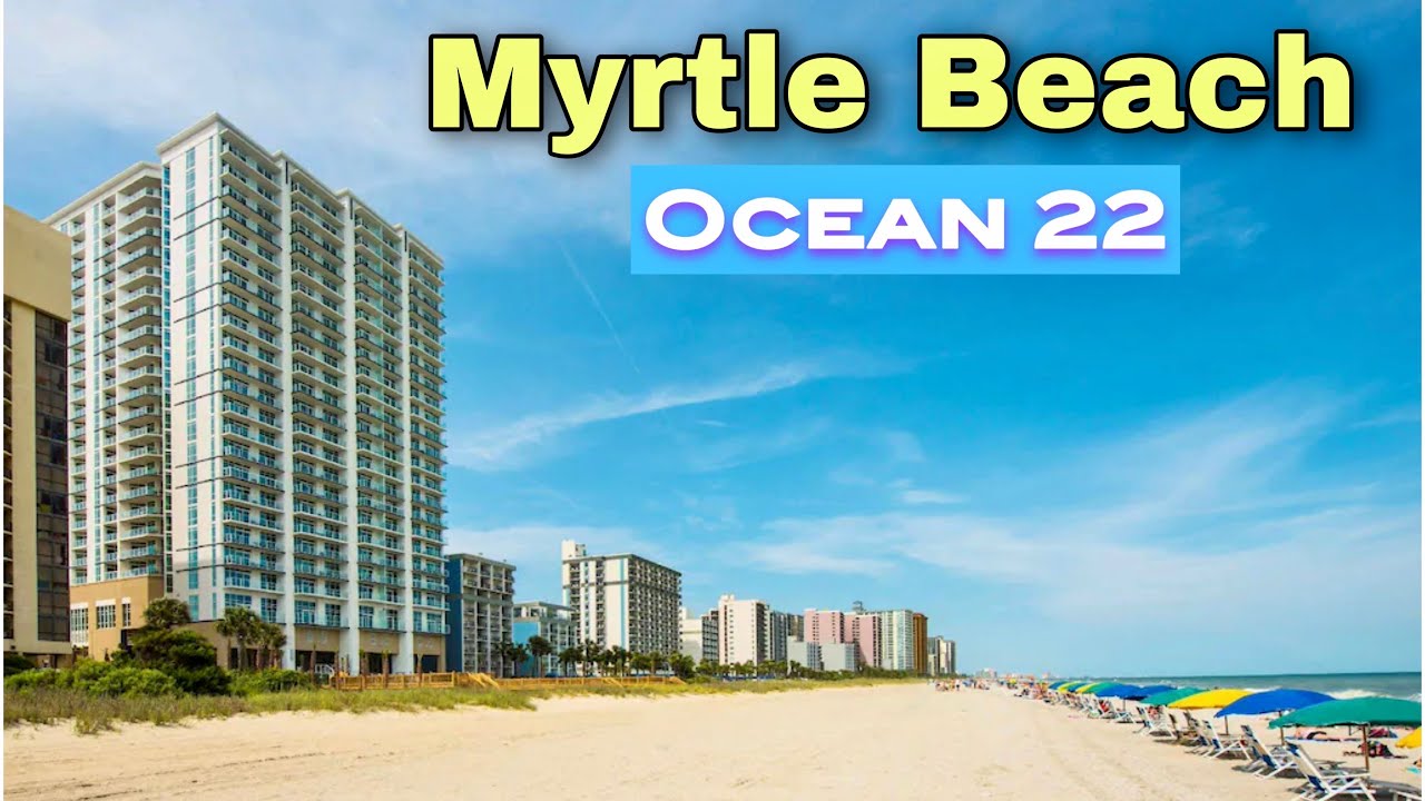 Full Room Tour Hilton Grand Vacations Club Ocean 22 - Myrtle Beach, SC ...
