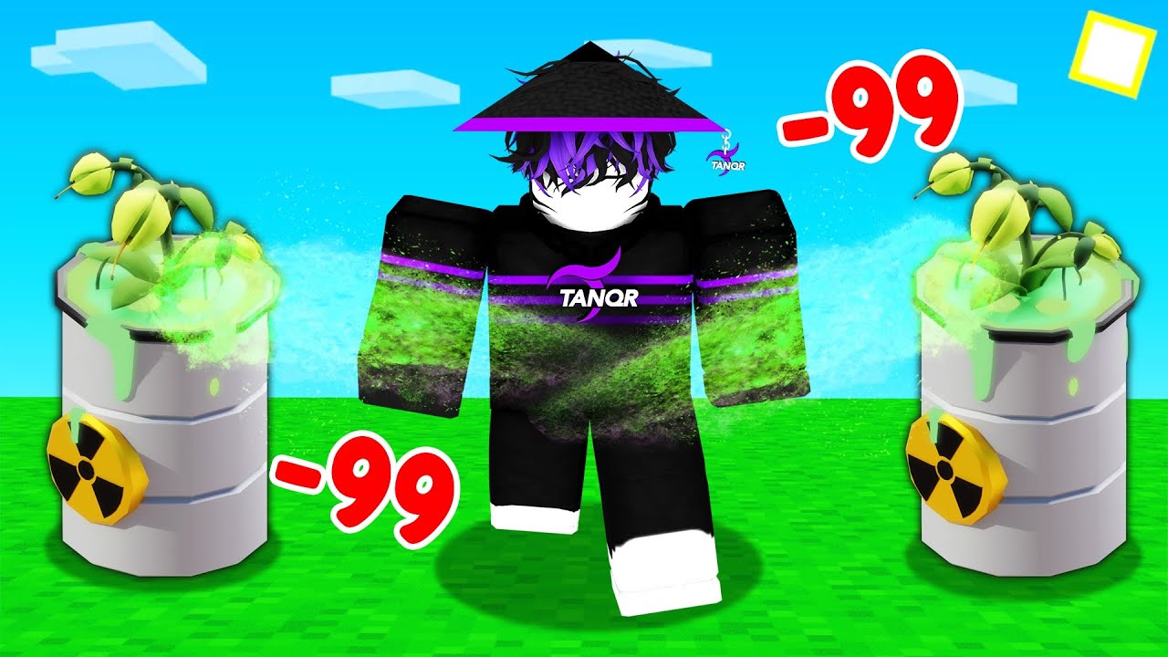 RADIOACTIVE PLANT = INFINITE DAMAGE in Roblox Bedwars.. - YouTube