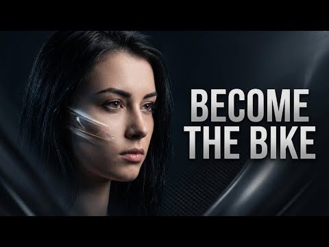 Hot Girl Morphs Into a Honda CBR Motorcycle!