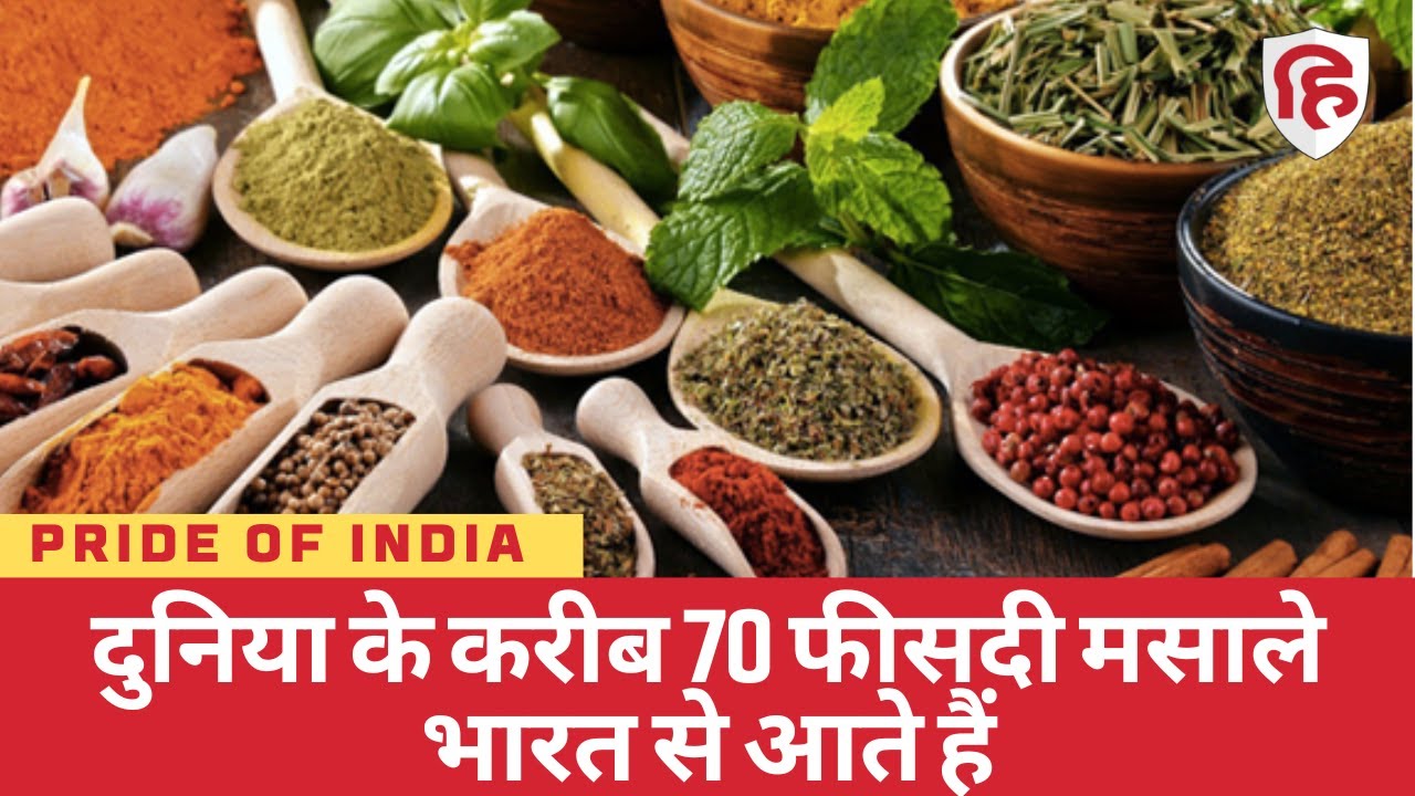 दुनिया के करीब 70 फीसदी मसाले भारत से आते हैं | History of Masala ...