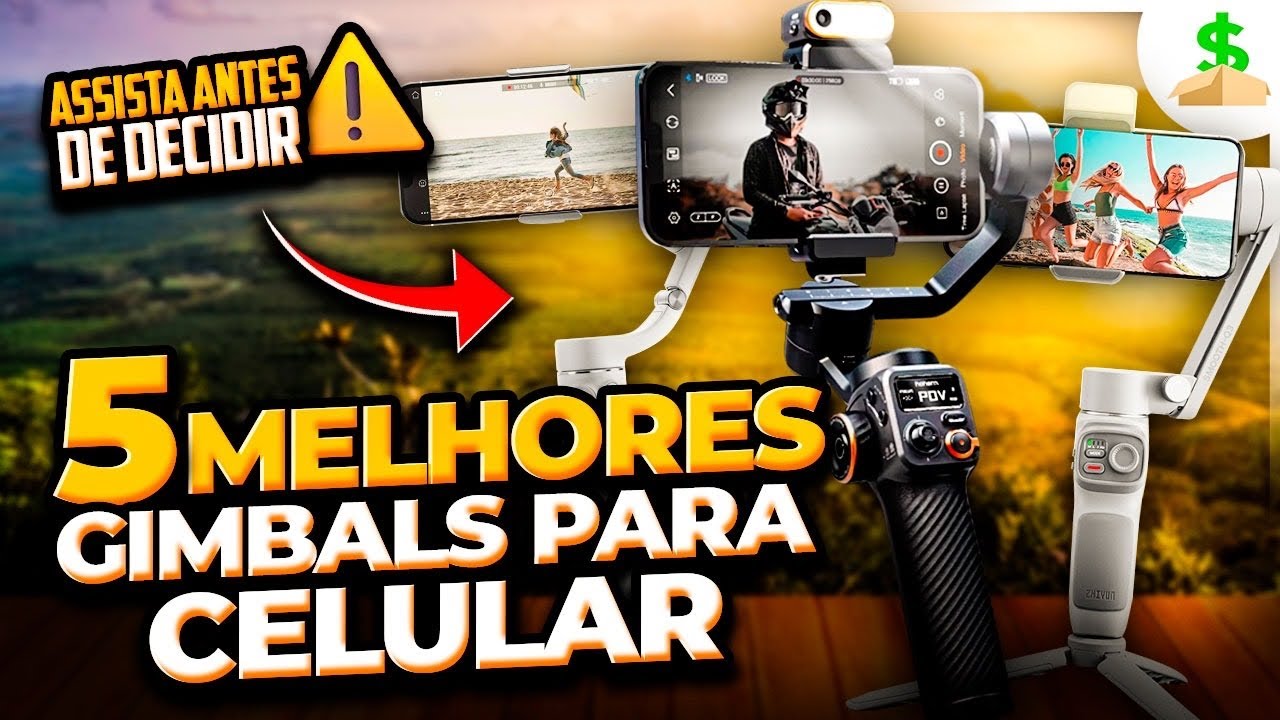 Qual é o MELHOR GIMBAL ESTABILIZADOR para CELULAR em 2025? Melhores ...