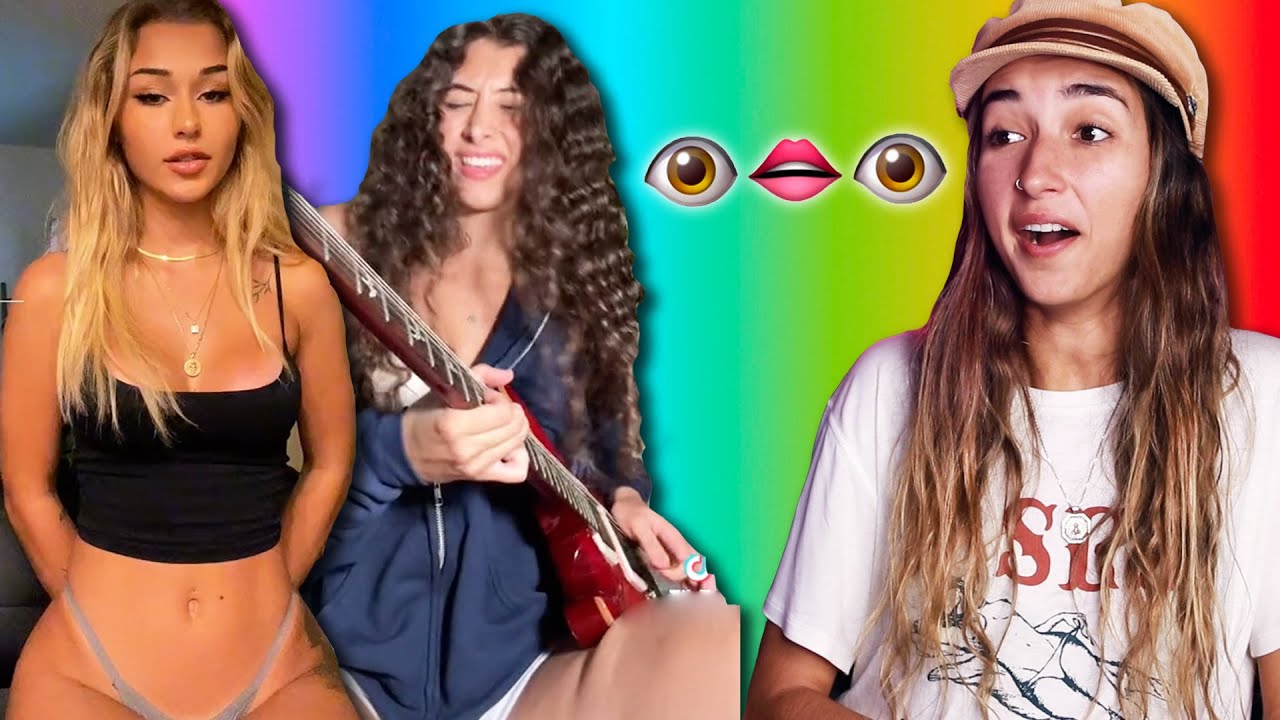 Reacting To Actually Good Lesbian Thirst Traps On Tik Tok π³οΈβπ Youtube