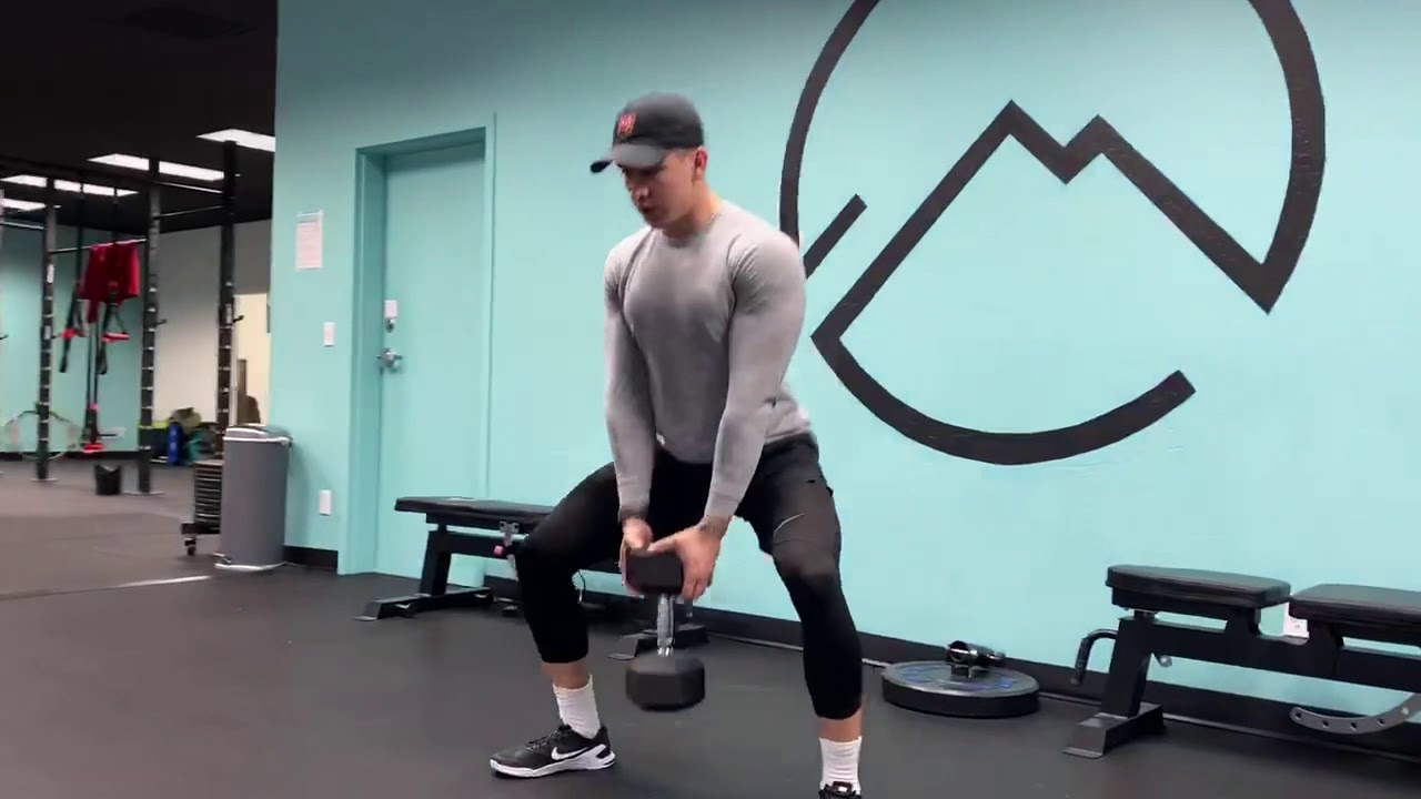 DB Sumo Squat - YouTube