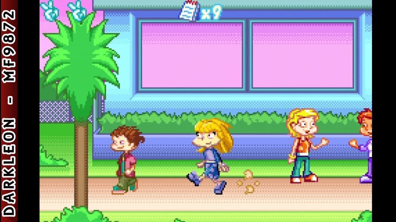 Game Boy Advance - All Grown Up! Express Yourself © 2004 THQ - Gameplay ...