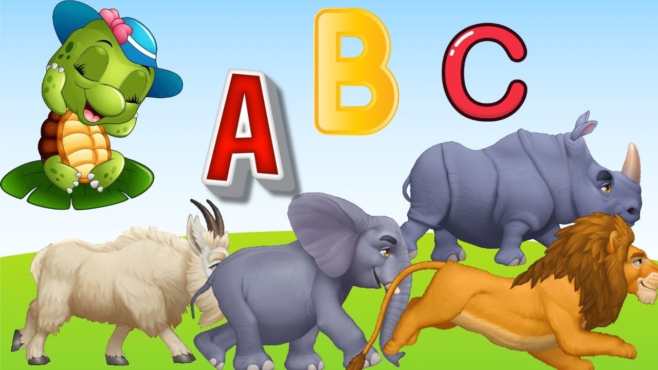 ABC Song For Kids | Nursery Rhymes |Animal AbC Song | Learning Kids Tv ...