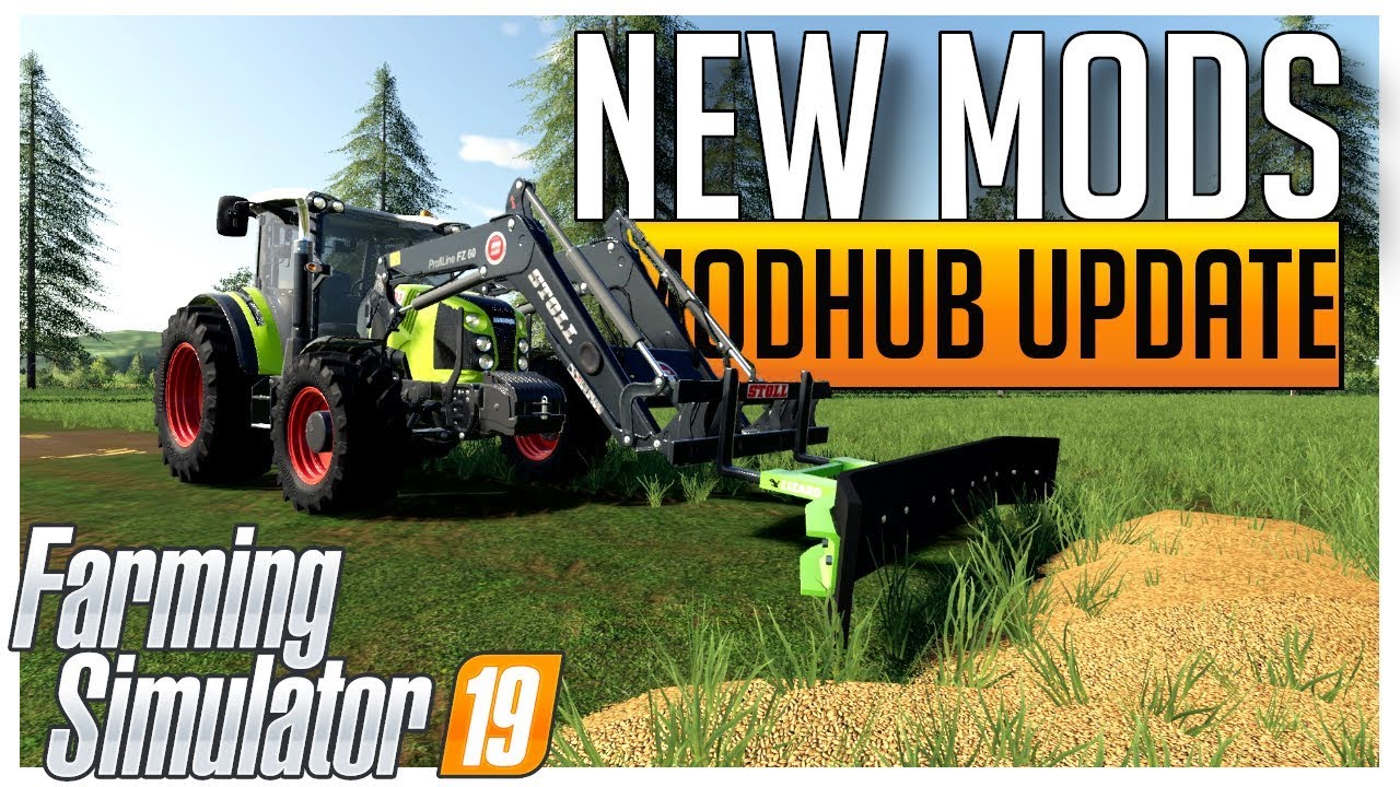 NEW MODS, THE FRONT MOUNT RUBBER SCRAPER AND UPDATES | MODHUB UPDATE ...