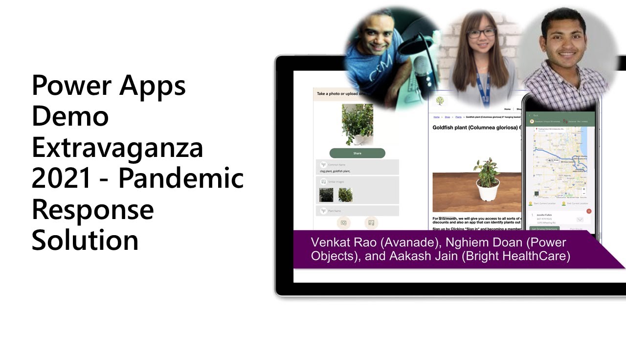 Power Apps Demo Extravaganza 2021 - Pandemic Response Solution - YouTube