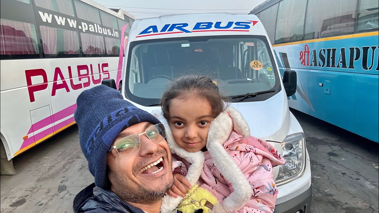 Popat Family | Rajkot to Ahmedabad in Airbus via Darshan Hotel Limdi ...