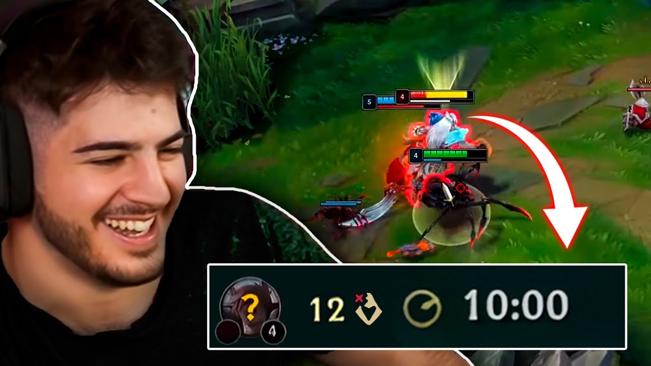 COMO HACER QUE LA PARTIDA SEA INJUGABLE PARA EL TOP ENEMIGO 😈 - YouTube