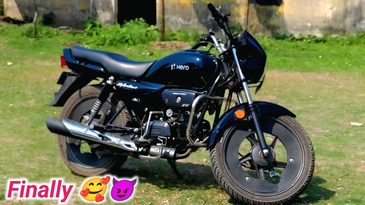 Finally 🥰 Splendor | splendor modified bike | modified splendor | full ...
