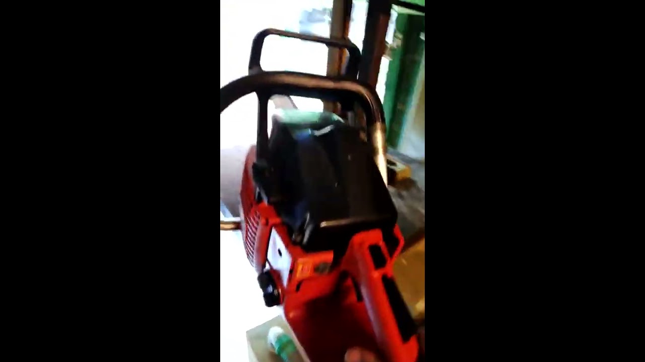 Sachs Dolmar 109 starting - YouTube