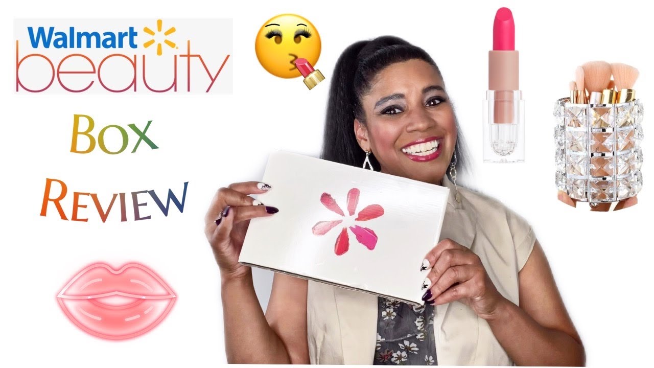 Trying out Walmart Beauty! So what do you get in a Walmart Beauty Box ...