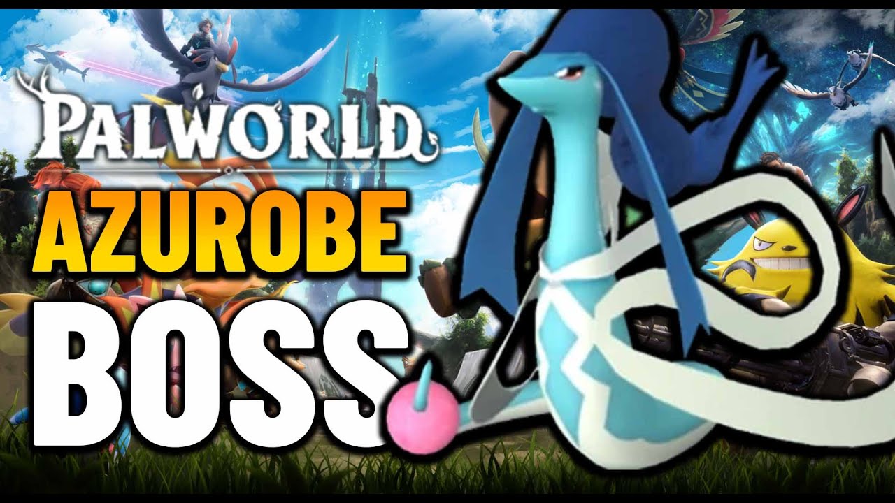 Defeating Azurobe [BOSS] on Palworld - YouTube