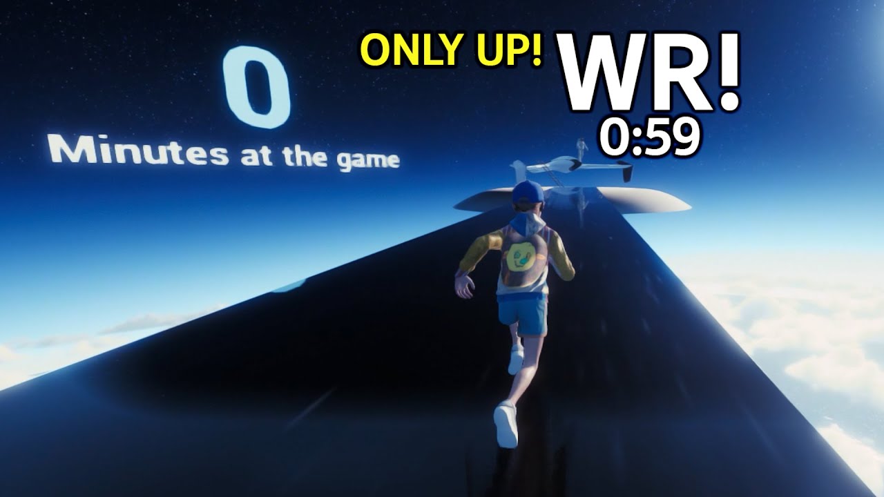 WORLD RECORD! ONLY UP! 0:59 SPEEDRUN! | ET PLAYER - YouTube