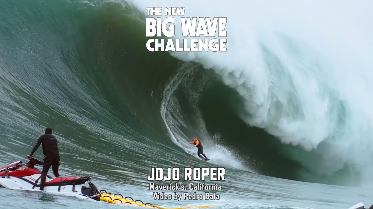 Jojo Roper at Mavericks - Big Wave Challenge 2023/24 Entry - YouTube