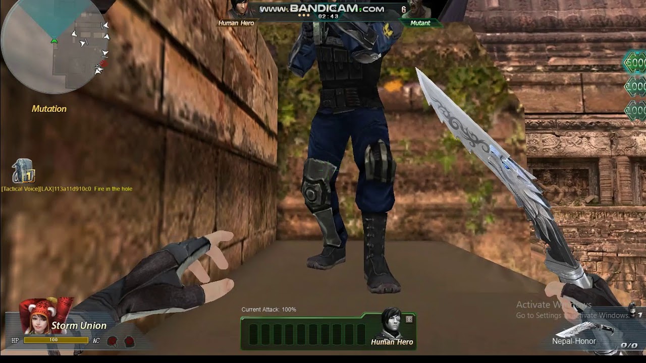 global strike mutant mode only human - YouTube