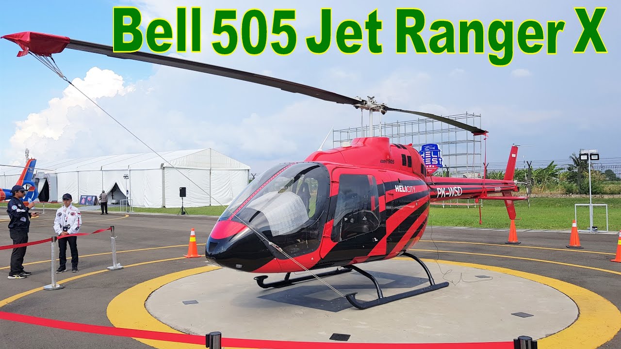Bell 505 Jet Ranger X PK-WSD – HELIKOPTER Expo Asia 2024 Static Show ...
