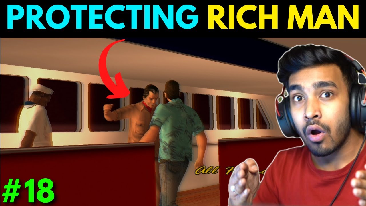 SAVING OUR RICH MAN FOR MONEY | GTA VICE CITY #18 - YouTube