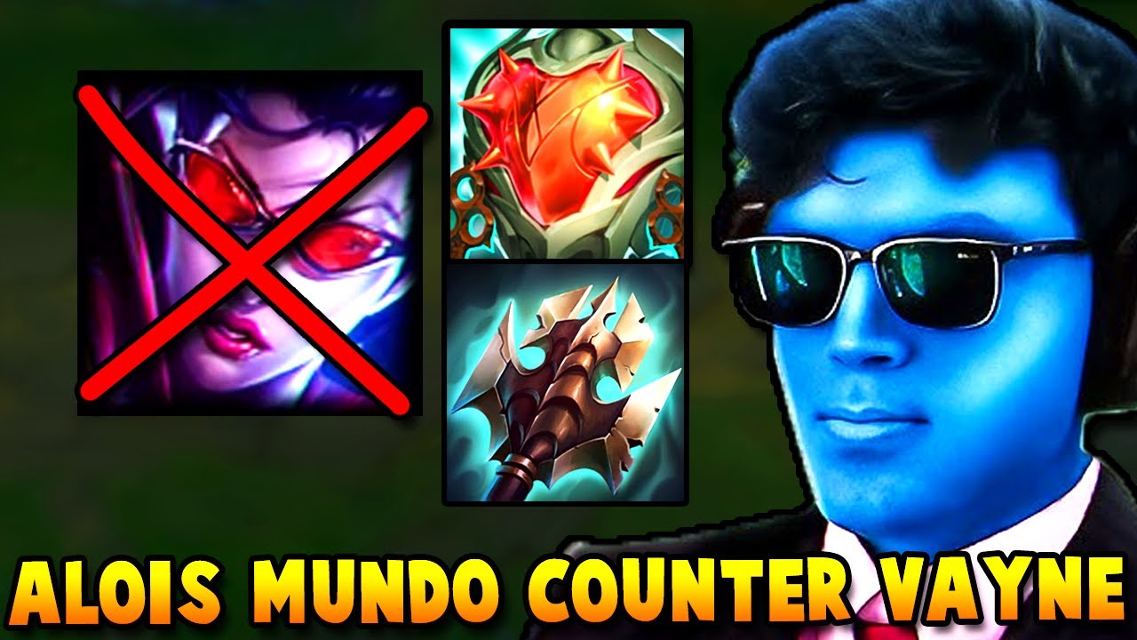How Alois Mundo Counters Vayne Top Lane Full Damage no Resistances ...