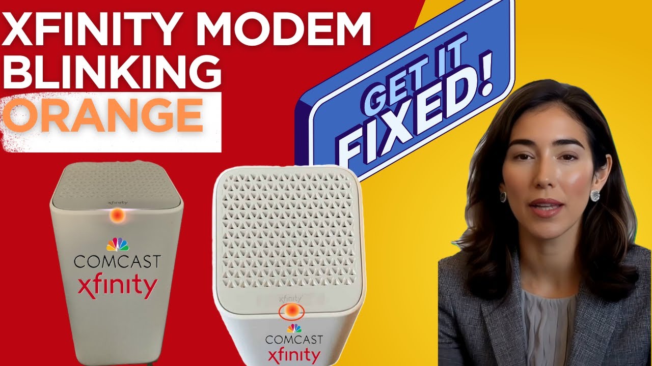 xfinity modem blinking orange - SOLVED | Xfinity Comcast router Orange ...
