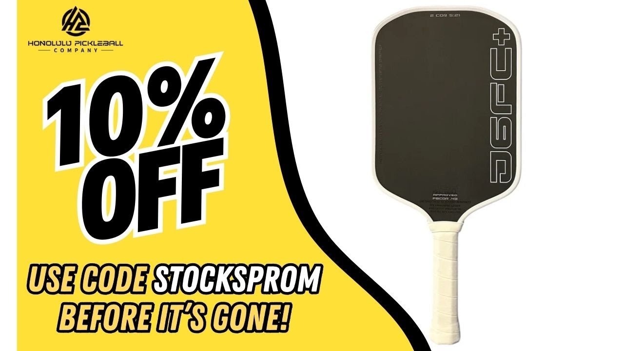 Honolulu Pickleball Discount Code 2026 | Save 10% on Premium Pickleball ...