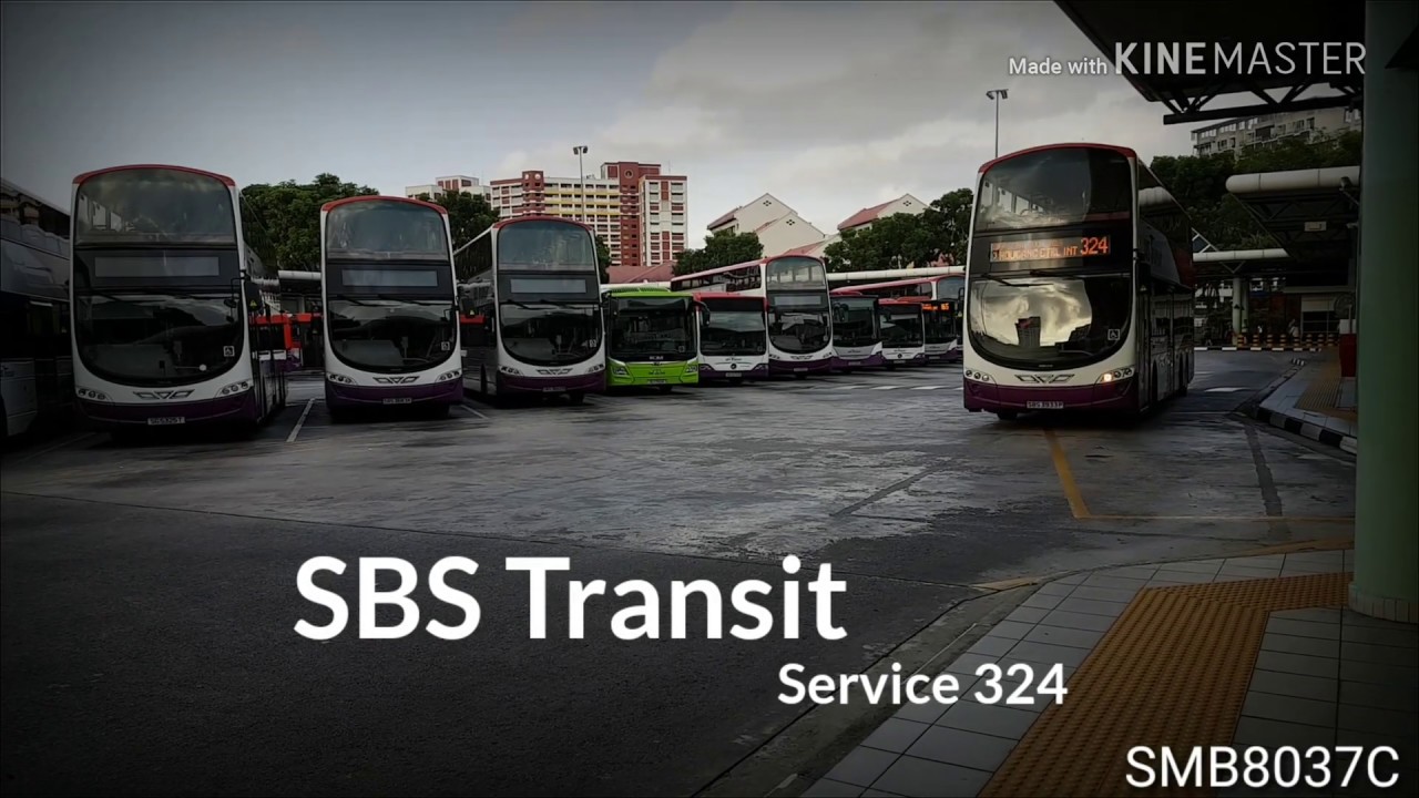 Debut of Double Decker SBS Transit Bus Service 324 - YouTube