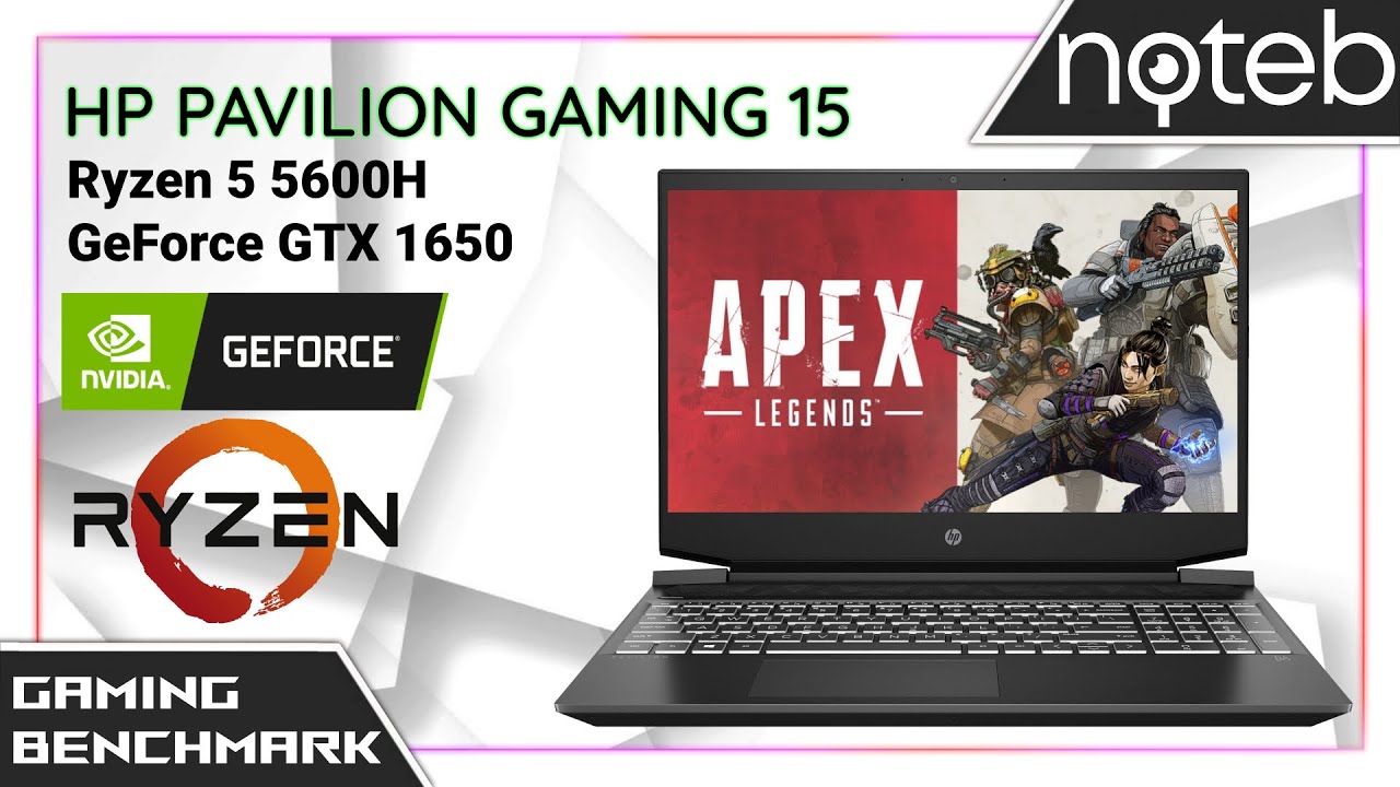 HP Pavilion Gaming 15-ec2 - Apex Legends Gameplay Benchmark (Ryzen 5 ...