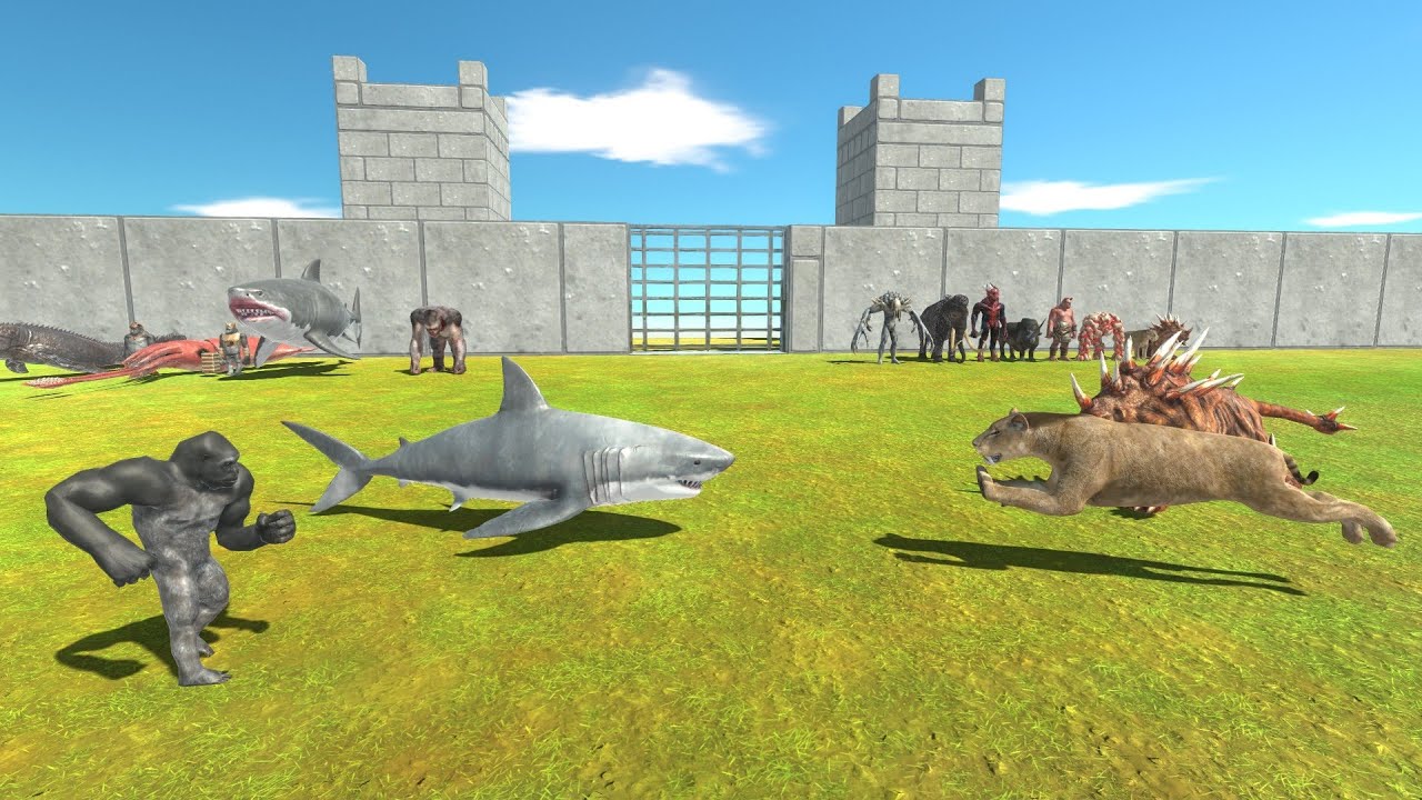 2 VS 2 Aquatics With Mutant vs Infernals With Prehistoric Mammals - Animal Revolt Battle ...